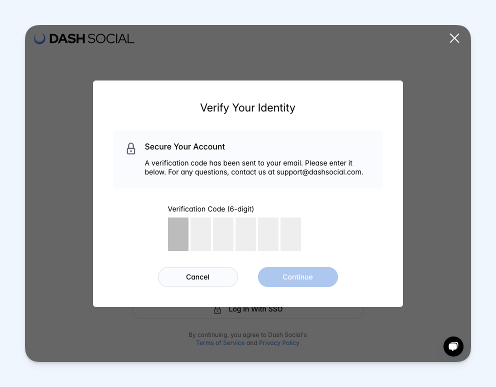 Setting Up Multi-Factor Authentication (MFA) – Dash Social