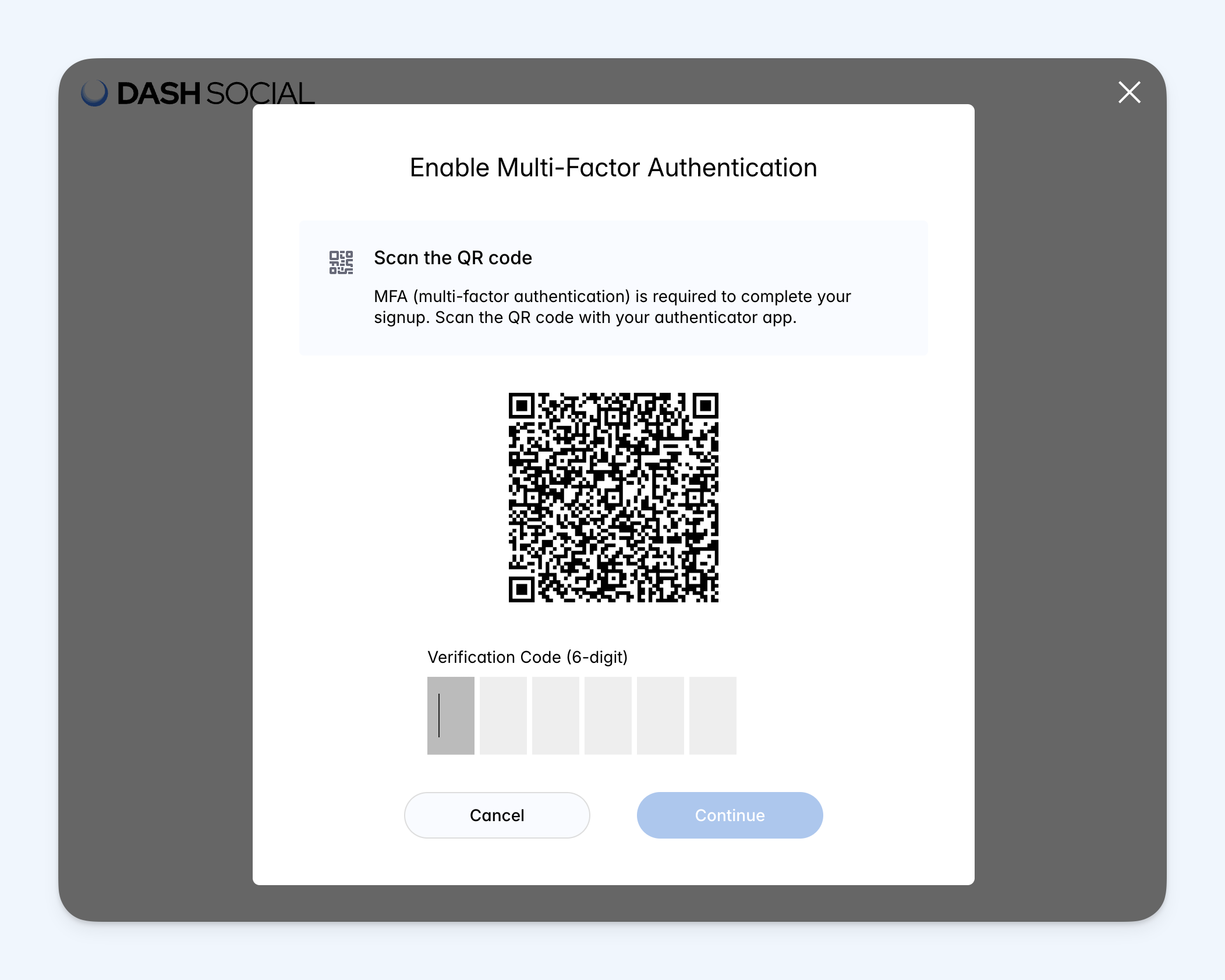 Setting Up Multi-Factor Authentication (MFA) – Dash Social